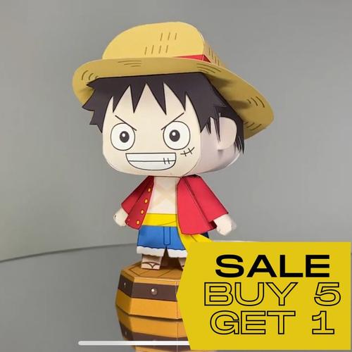 Jual ONE PIECE ANIME MANGA MINIATUR KERTAS DIY PAPERCRAFT - ACE, TANPA ...
