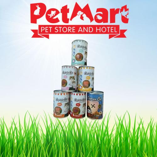 Promo Captain Cat Food 400gr Makanan Kucing Kaleng Cat Wet Food Adult ...