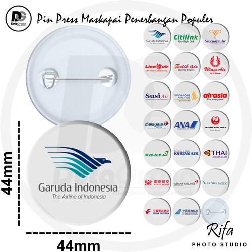 Jual [PIN PRESS] MASKAPAI PENERBANGAN POPULER Pin Bros MASKAPAI PART 1 ...