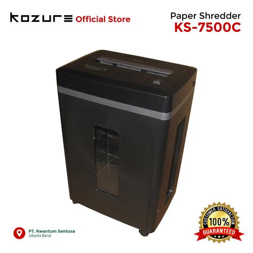 Promo PAPER SHREDDER Kozure KS-7500 C Mesin Penghancur Kertas Cross Cut ...