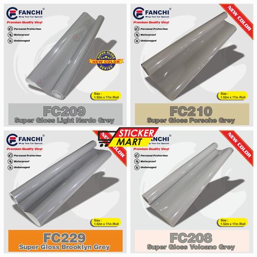 Jual Sticker Mobil New Color Light Nardo Grey Porsche Grey Brooklyn ...