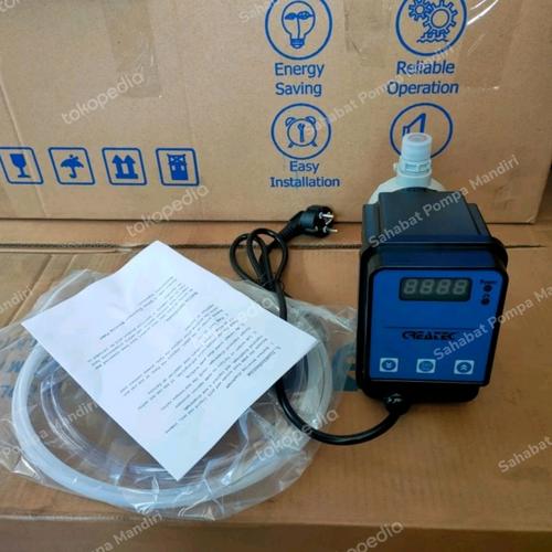 Jual Dosing pump kimia CREATEC 0703 7BAr 3LPH 220Volt pump kimia ...
