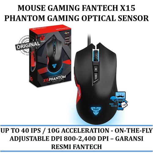 Jual Mouse Gaming Fantech X15 Phantom Gaming Optical Sensor - Jakarta ...