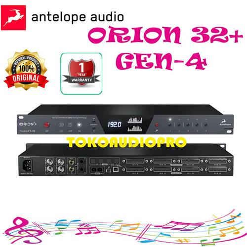 Jual ANTELOPE AUDIO Orion 32+ | Gen 4 Audio Interface Soundcard ...