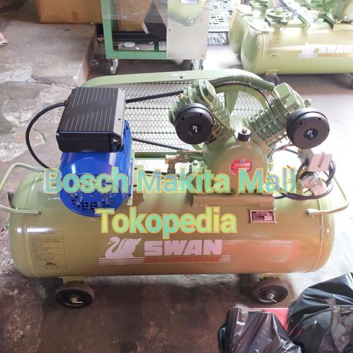 Jual Kompresor Swan 2 HP Dinamo listrik Pompa Angin 2 PK Original ...