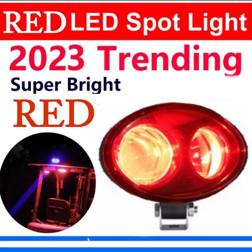 Jual Forklift safety light red spot dua warna Biru dan Merah Lamp - Red ...
