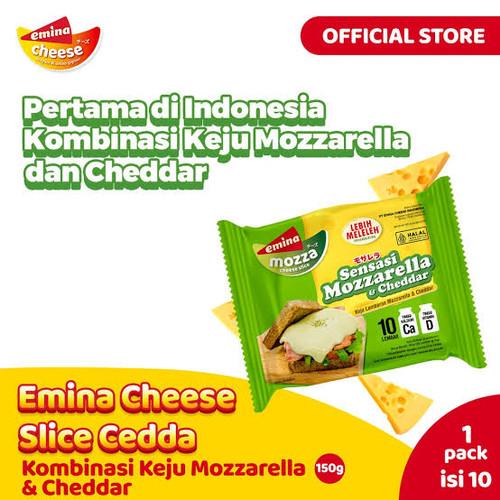 Jual Emina Slice Mozza Cheddar Cheese isi 10's - Jakarta Utara - Rumah ...