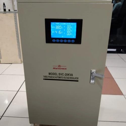 Jual STABILIZER STAVOLT MATSUNAGA 20KVA 3 phase - Jakarta Pusat - Queen ...