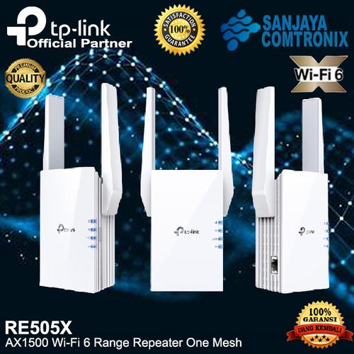 Jual TP-LINK RE505X AX1500 Wi-Fi 6 Range Extender One Mesh - Jakarta ...