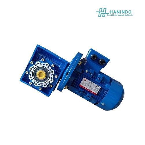 Jual Gear Motor Aero NMRV 075 Ratio 1:7,5-1:40 2hp 380v 50hz Class F ...