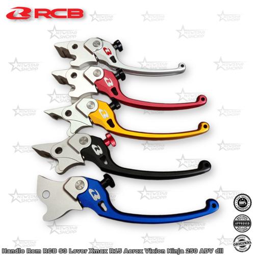 Jual Handle rem rcb lever set tipe S2 bahan full Alloy Vixion GSX CBR ...