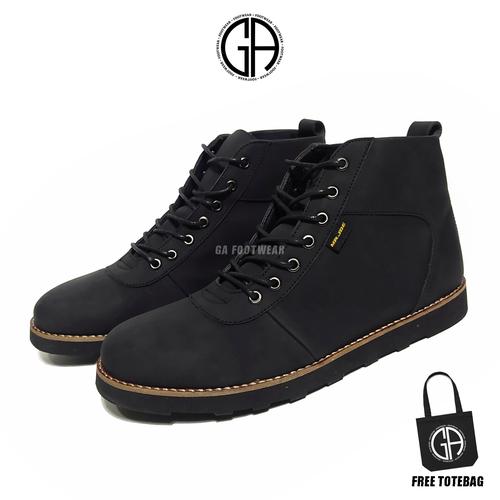 Jual GA FOOTWEAR - Sepatu Boots Klasik Pria Kulit Kerja Kantor Kasual ...