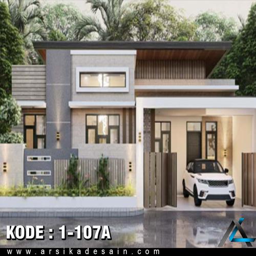 Jual DESAIN RUMAH UK. 12X12 m KODE 1-107 (1 LANTAI) - ARSIKA DESAIN ...