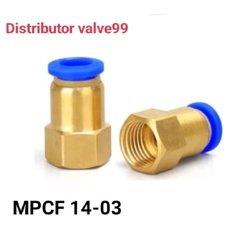 Jual Fitting pneumatic MPCF 14-03 Neppel angin/ nepel angin pneumatic ...