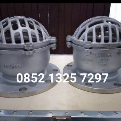Jual foot valve all stainless ss304 8" inchi JIS 10K merk SANKYO ...