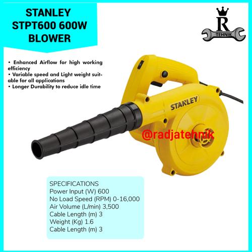 Jual STANLEY BLOWER | STPT600 600W | BLOWER MACHINE - Jakarta Barat ...