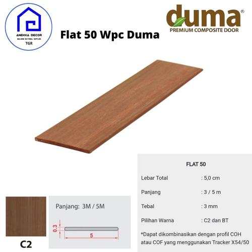 Promo Flat Wpc 50 Duma / tutup ujung Click on Hollow - 5 meter - Kota ...