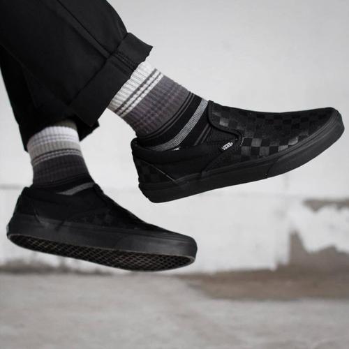 Promo Vans Slip On Checkerboard Mono Black Original - Jakarta Selatan ...