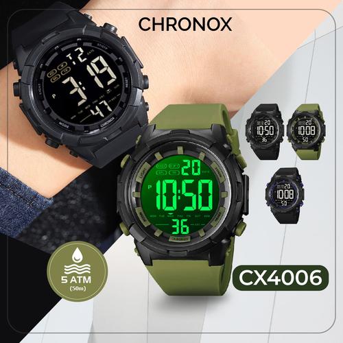 Promo Jam Tangan Digital Pria Wanita Anti Air Original Chronox - CX4006 ...