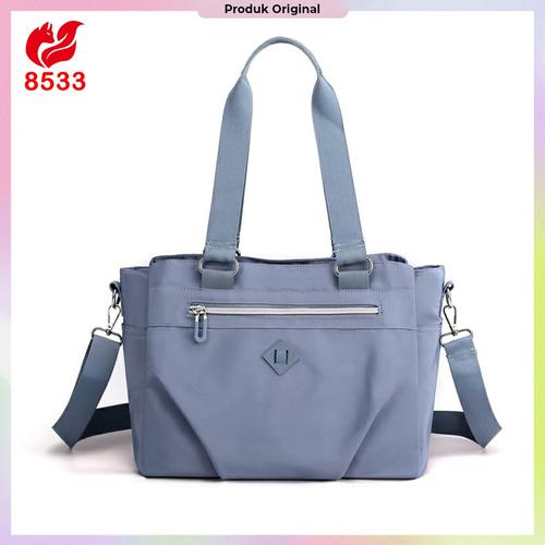 Jual Tas original - Tas selempang wanita colorful fox 8533 nilon ...