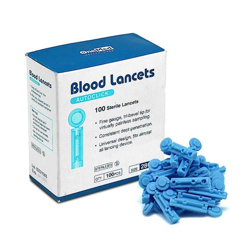 Jual Blood Lancets Onemed 28G Isi 100 pcs Jarum Lancet - Kota Semarang ...