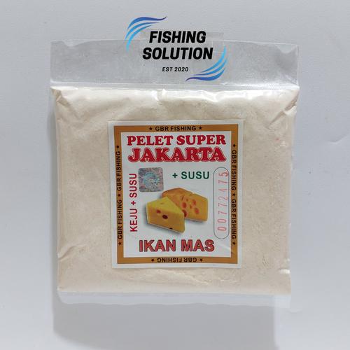 Jual Umpan Pelet Super Jakarta Aroma Keju Susu Ikan Mas GBR - Kota ...