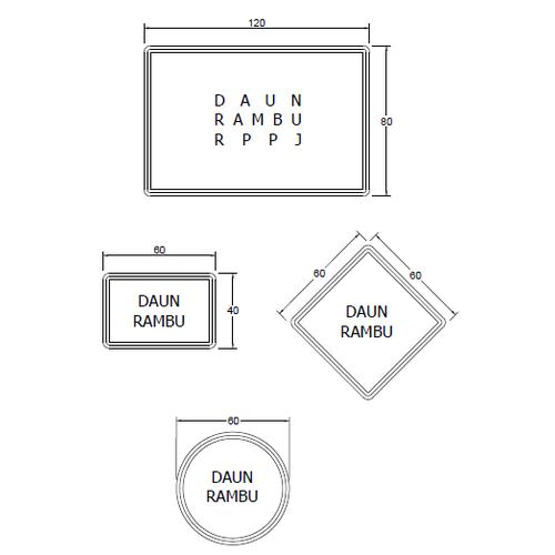 Jual DAUN RAMBU LALU LINTAS STANDAR - Kota Bekasi - PT PELITA SARANA ...