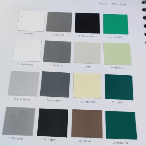 Jual Deconsheet / Deco Sheet / Kertas Pelapis Kayu Solid Color - Hitam ...