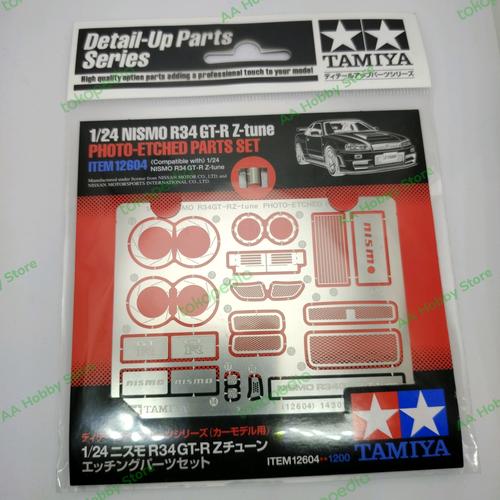 Jual Tamiya 12604 NISMO R34 GT-R Z-tune Photo-Etched Parts Set 1/24 ...