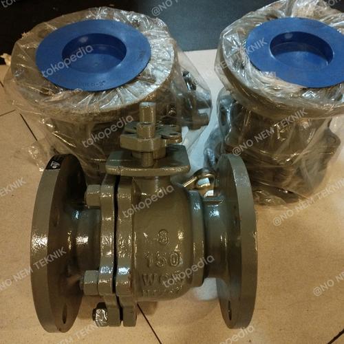 Jual ball valve WCB flange 3" inch Ansi 150 - Jakarta Barat - @NO NEM ...