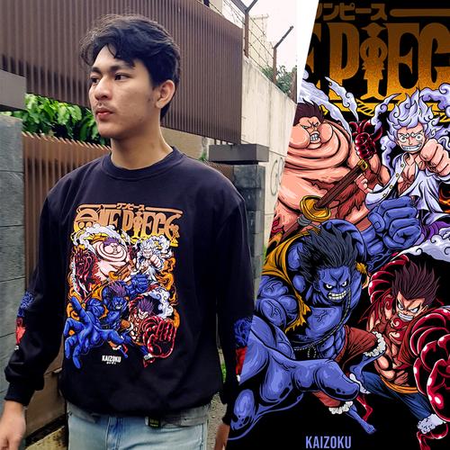 Jual Sweater One Piece Monkey D Luffy Gear 5 Premium Original Kaizoku ...