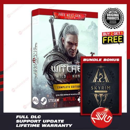 Jual The Witcher 3 Complete Edition Next Gen Bundle Skyrim Anniversary ...