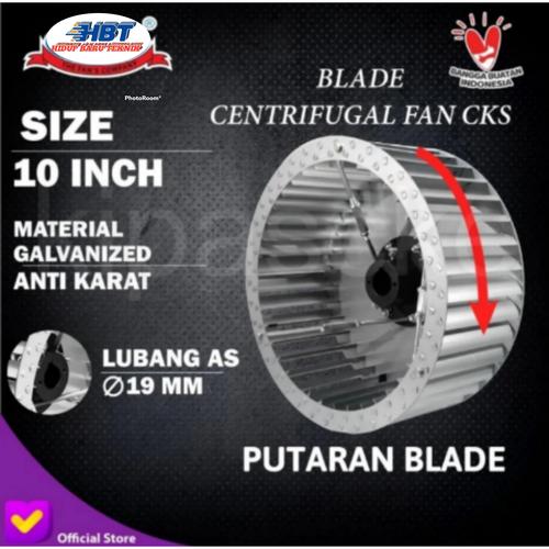 Jual Blade Blower 10" Baling Blower Centrifugal Fan Wheel Sirocco Kanan ...