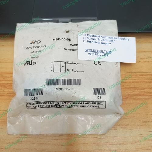 Jual photo electric sensor switch MSE/00-0E Micro detectors . Made in italy - Jakarta Barat ...