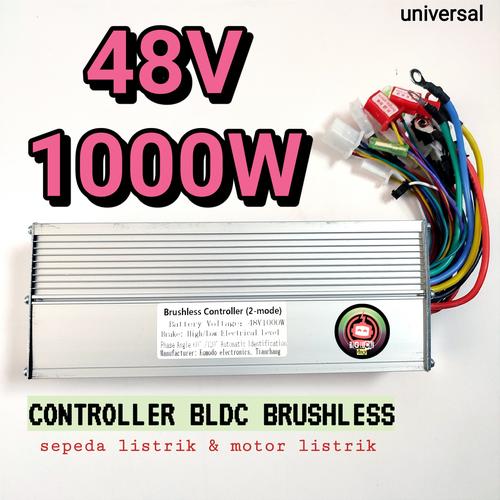 Jual CONTROLLER 48V 1000W BLDC BRUSHLESS SEPEDA LISTRIK MOTOR LISTRIK ...