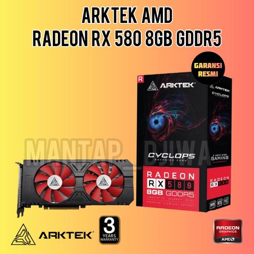 Jual Arktek AMD Radeon RX 580 / RX580 8GB GDDR5 - Kota Surabaya ...
