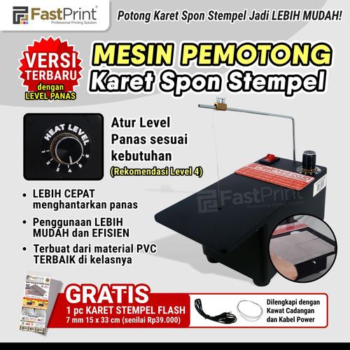 Jual Fast Print Alat Pemotong Karet Stempel Flash Potongan - Kota ...