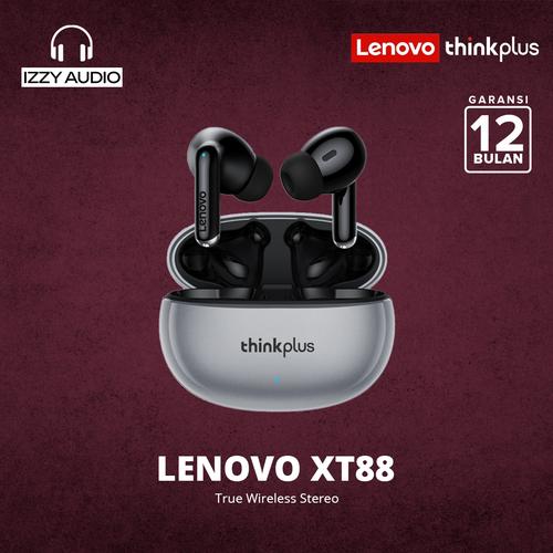 Jual Thinkplus Lenovo TWS XT88 True Wireless Bluetooth Earphone - White ...