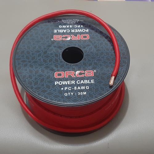 Jual Per Meter Kabel 8 AWG ORCA PC-8AWG Permeter Per 1 Meter Cable Cabel 8AWG PC8AWG PC 8AWG ...