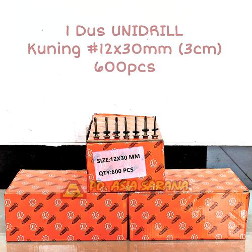 Jual [DUS] Paku Roofing 3cm UNIDRILL Skrup Genteng Sekrup Ruping Atap ...