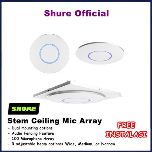 Jual Shure Stem Ceiling Microphone Mic Array for Conference Room ...