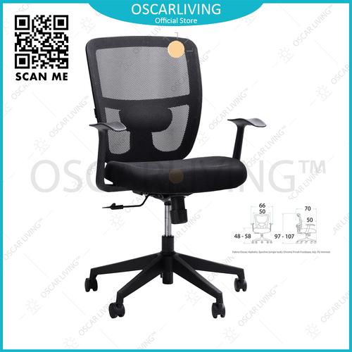 Promo Kursi Kantor/Kursi Staff Ergotec GL 810 X - Hitam- Khusus ...