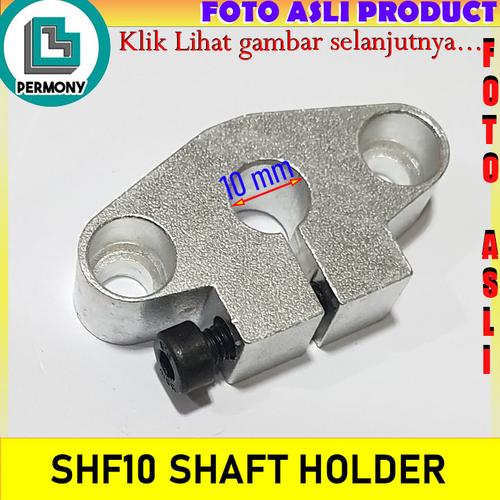 Jual SHF10 shaft holder horizontal linear bracket rail shf 10 shf-10 ...