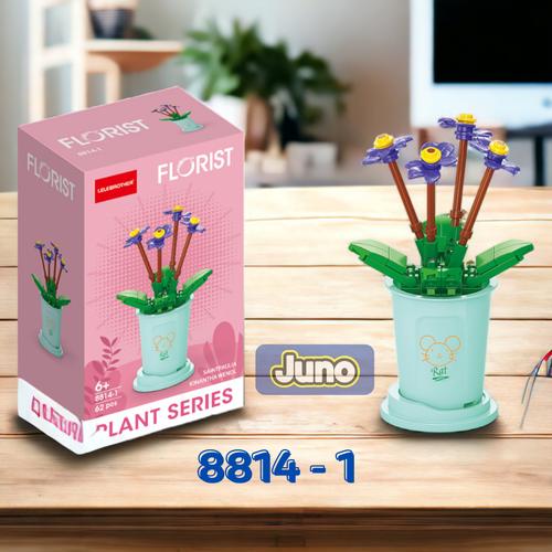 Promo Juno Flower Bouquet Bunga Immortal / Mainan Balok Bunga Buket ...