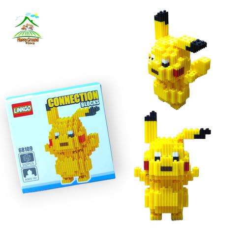 Jual Mini Nano Block Pikachu - Mainan Balok 3D Linkgo Block - Jakarta ...