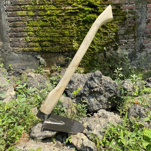 Jual Cangkul Tanah Anti Lengket Gagang Kayu Jati Sudah Terpasang - Kab ...