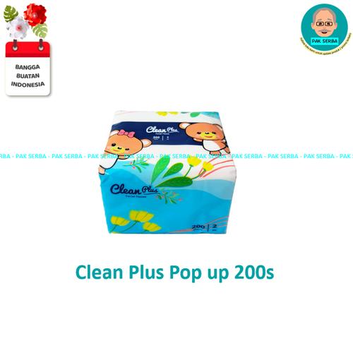 Jual Clean Plus Pop Up Tissue Premium 200sheets 2ply Soft and Hygienic ...