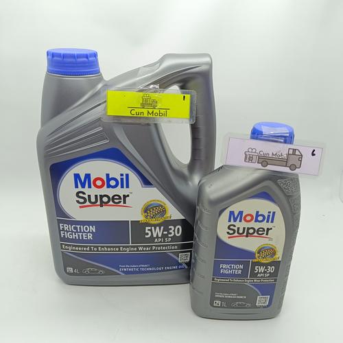 Jual Oli mesin Mobil Super 5W-30 Friction Fighter 4 Liter API SP Synthetic - 1 Liter - Jakarta ...