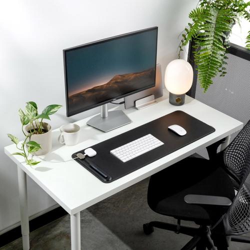 Promo Orbitkey Desk Mat Slim Premium Leather Hitam / Black Original ...