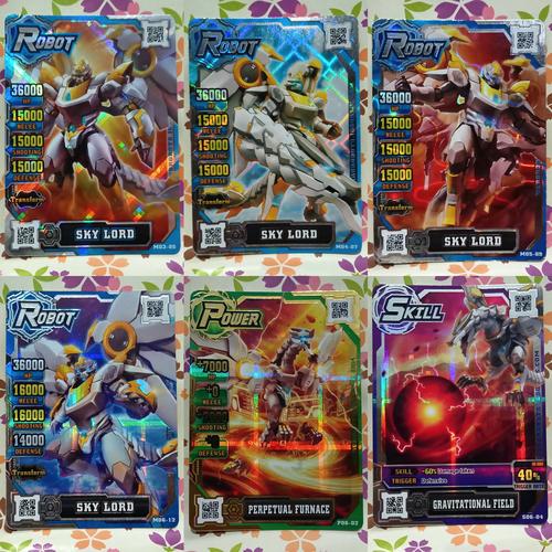 Jual hero of robots silver SKY LORD (TRANSFORM) robot-power-skill-set ...
